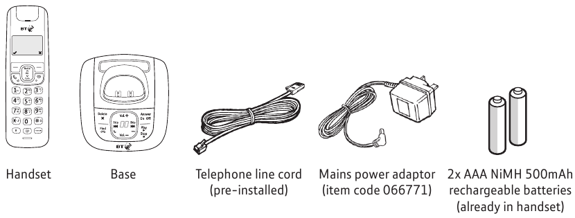 BT BT3520 - Digital Cordless Phone User Guide | ManualsLib
