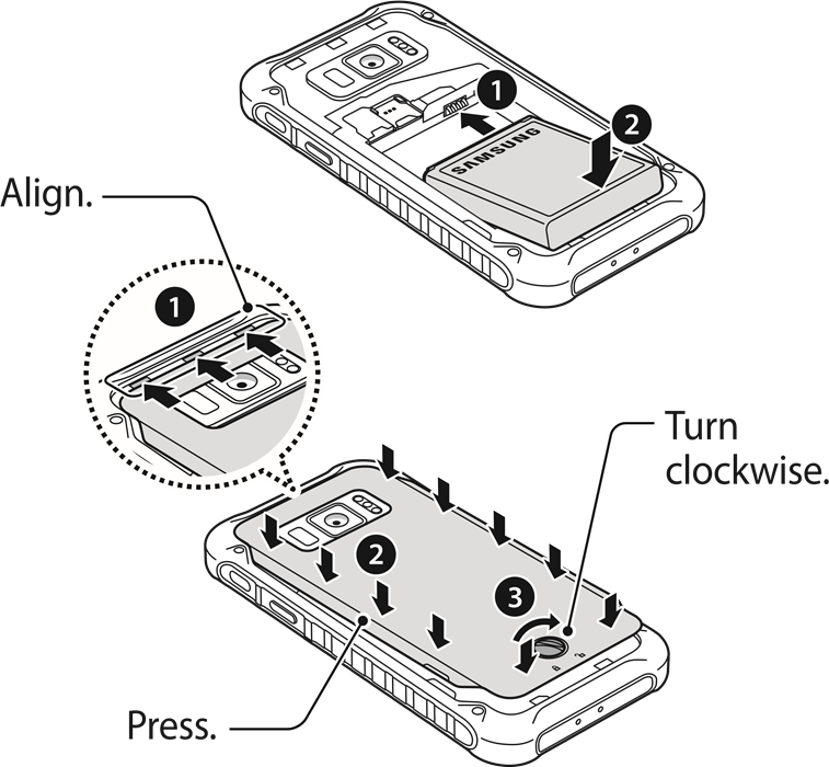 Samsung Galaxy Xcover FieldPro SM-G889F Quick Start Guide | ManualsLib