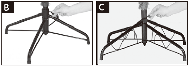 General Electric EZ Light Christmas Trees - Assembly Instructions ...