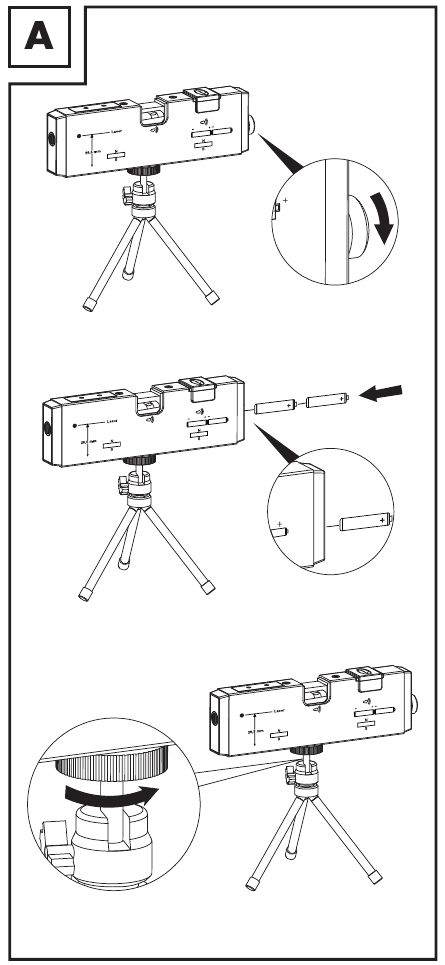 Powerfix Profi Z30859 - Laser Spirit Level Operation And Safety Notes ...