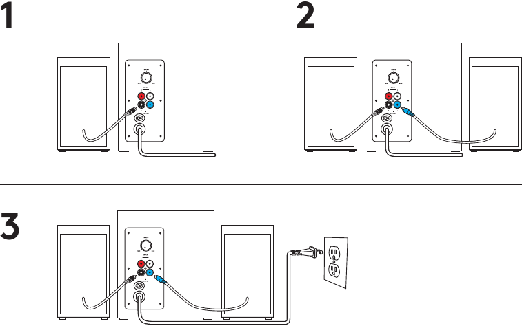 Logitech Z333 Speaker With Subwoofer Setup Guide | ManualsLib