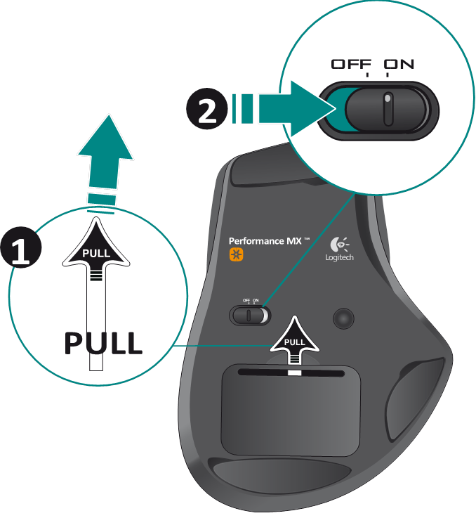 Logitech Performance Mouse MX Quick Start Guide | ManualsLib Logitech Performance Mouse MX Quick Start Guide | ManualsLib