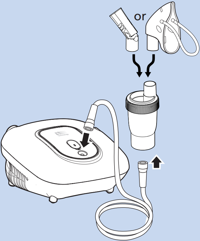 AccuMed NF100 - Compressor Nebulizer Manual | ManualsLib
