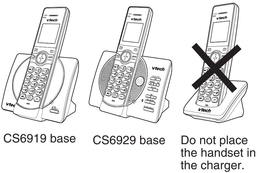 VTech CS6909, CS6909-15, CS6909-16, CS6909-17, CS6909-19 Manual ...
