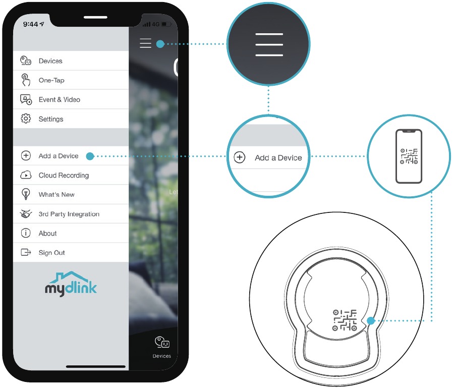 MYDLINK DCS-8526LH - Full HD Pan & Tilt Pro Wi-Fi Camera Quick ...
