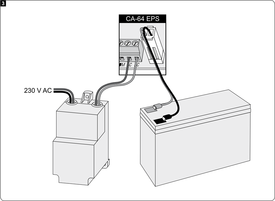Satel CA-64 EPS - Zone Expander With Power Supply Manual | ManualsLib