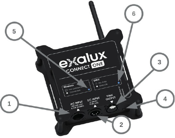 Exalux CONNECT ONE - Wi-Fi to DMX Converter Manual | ManualsLib
