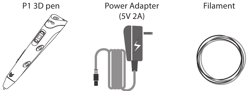 Scrib3D P1 - Printing Pen Manual | ManualsLib
