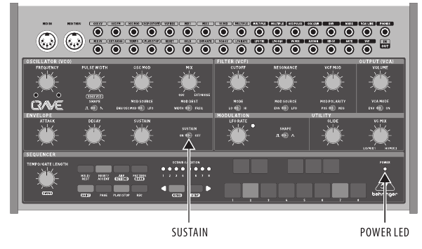 Behringer CRAVE - Analog Semi-Modular Synthesizer Quick Start Guide ...