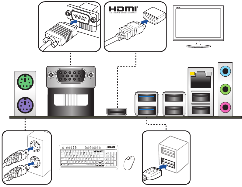 Asus PRIME H610M-CS D4 - Motherboard Quick Start Guide | ManualsLib