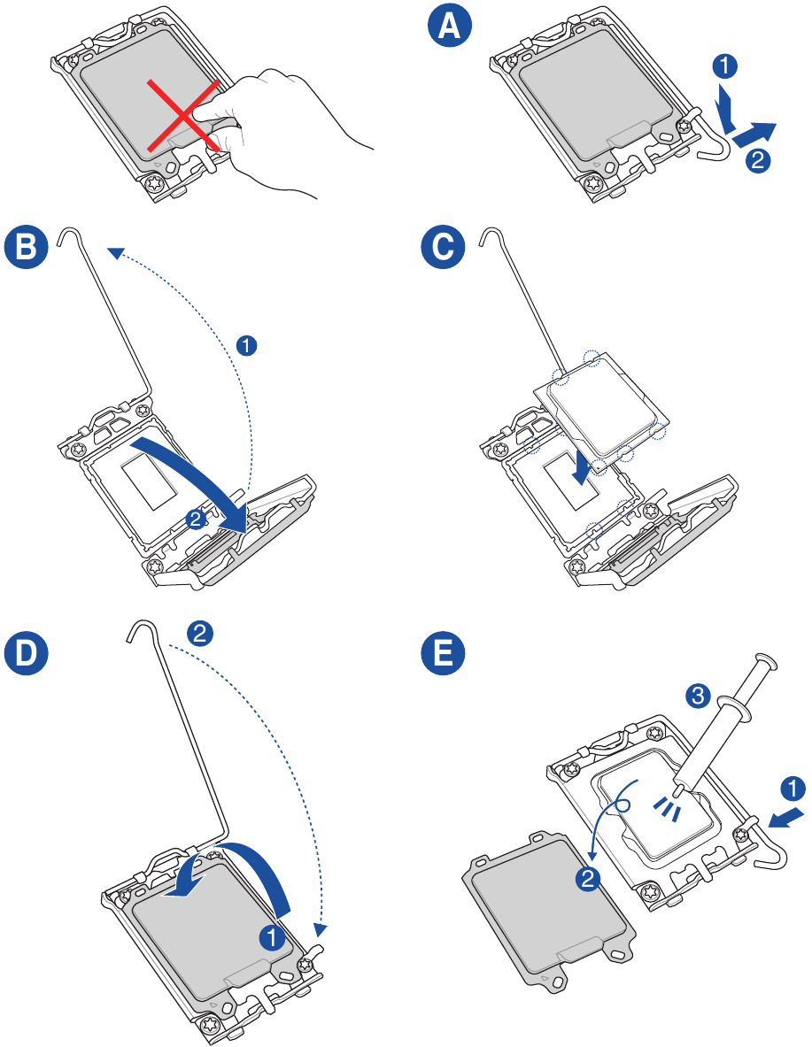 Asus PRIME H610M-CS D4 - Motherboard Quick Start Guide | ManualsLib