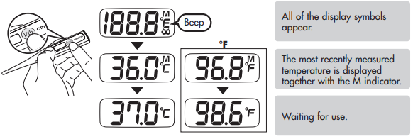 Omron MC-343F Digital Thermometer Manual | ManualsLib