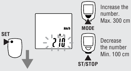 Cateye Mity 8 CC-MT400 - Cyclocomputer Manual | ManualsLib