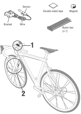 Cateye VELO 9 CC-VL820, VELO 7 CC-VL520 - Cyclocomputer Manual | ManualsLib