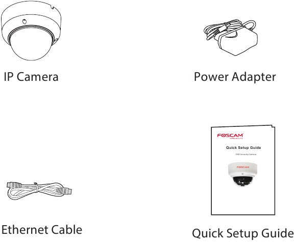 Foscam D2EP - FHD Security Camera Quick Setup Guide | ManualsLib