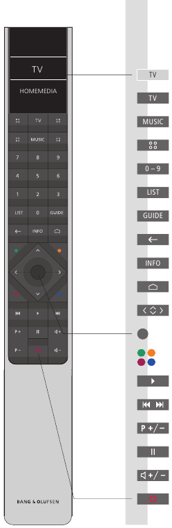 Bang & Olufsen BeoVision Horizon-40, BeoVision Horizon-48 Manual ...