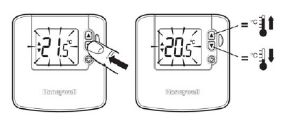 Honeywell DT90E - Room Thermostat Manual | ManualsLib
