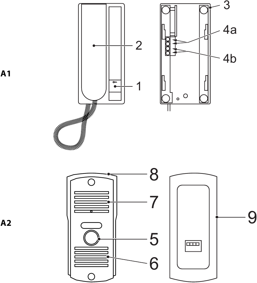 Nedis DOORP10CGT - Security Doorphone Manual | ManualsLib