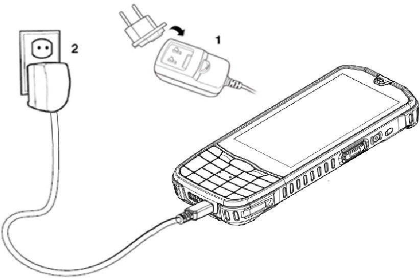 Point Mobile PM66 - Handheld Terminal Quick Start Guide | ManualsLib
