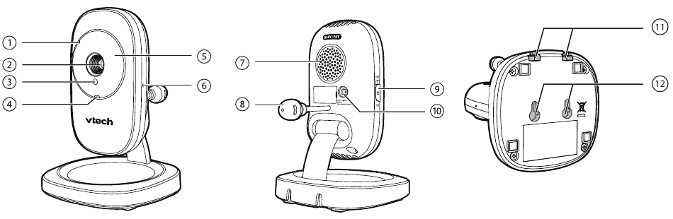 VTech VM5251, VM5251-2 - Full Color Video Monitor Manual | ManualsLib