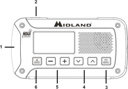 Midland ER50 - Emergency Alert Weather Radio Manual | ManualsLib