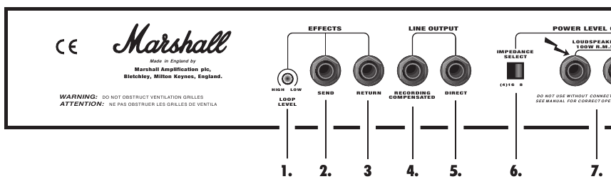 Marshall JCM 900 4100 Quick Start Guide | ManualsLib