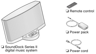 Bose SoundDock Series II - Digital Music System Manual | ManualsLib