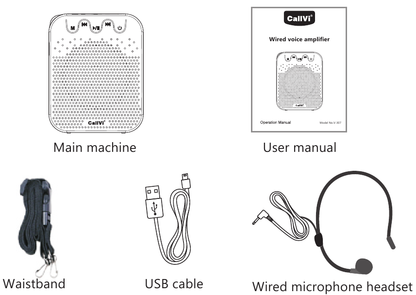 CallVi V-307 - Wired Voice Amplifier Manual | ManualsLib