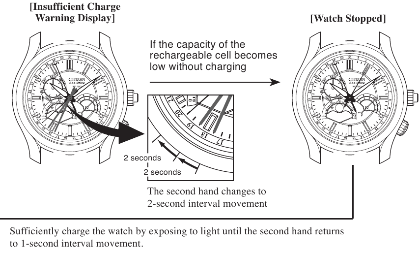 Citizen Eco-Drive CAL 8651 Watch Manual | ManualsLib