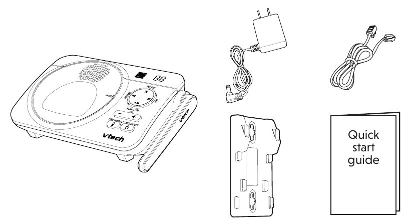 VTech CS5229, CS5229-2, CS5229-3, CS5229-4, CS5229-5 Quick Start Guide ...