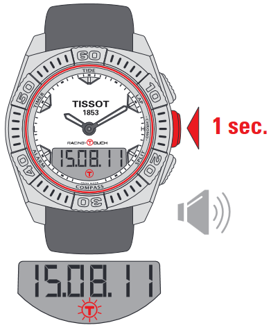 TISSOT MULTI-SPORTS - Tactile Watches Manual | ManualsLib