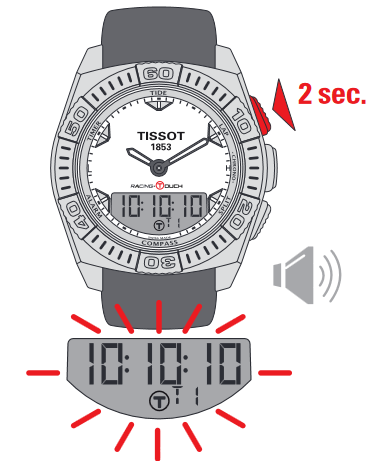 TISSOT MULTI-SPORTS - Tactile Watches Manual | ManualsLib