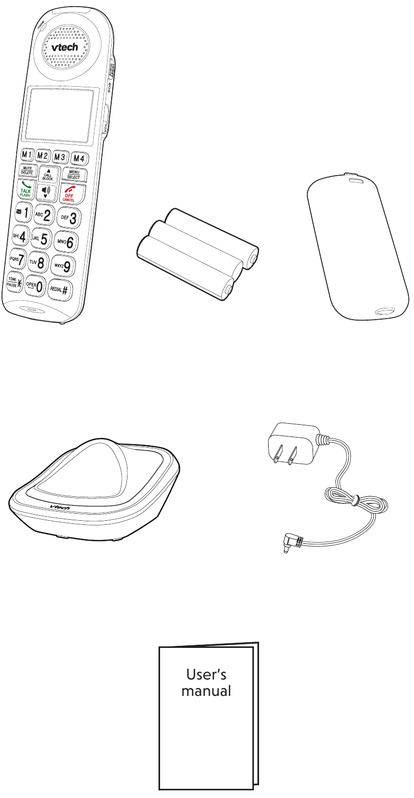 VTech SN5107 - Amplified Accessory Handset Manual | ManualsLib