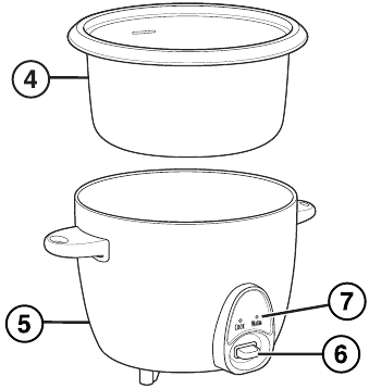 Proctor Silex 37527, 37533, 37555 - Rice Cooker & Steamer Instructions ...