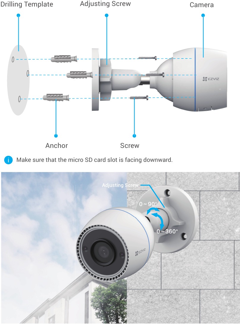 EZVIZ C3TN - Wi-Fi Smart Home Camera Manual | ManualsLib