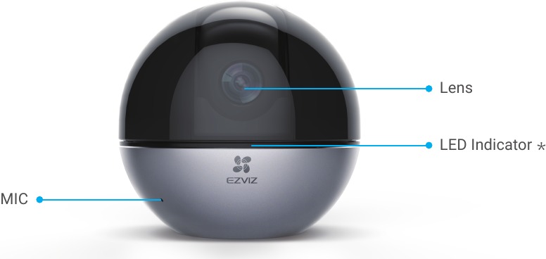 EZVIZ C6W - Indoor Pan & Tilt Wi-Fi Camera Manual | ManualsLib