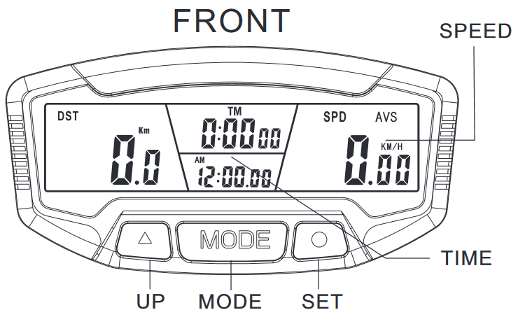 Sunding SD-558C - Bicycle Computer Manual | ManualsLib