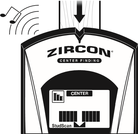 Zircon StudSensor OneStep L70 - Centre-Finding Stud Finder Manual ...