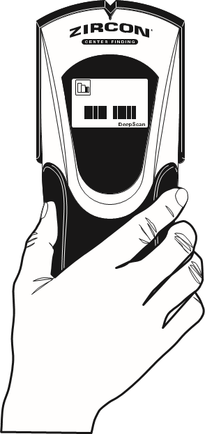 Zircon StudSensor OneStep L70 - Centre-Finding Stud Finder Manual ...