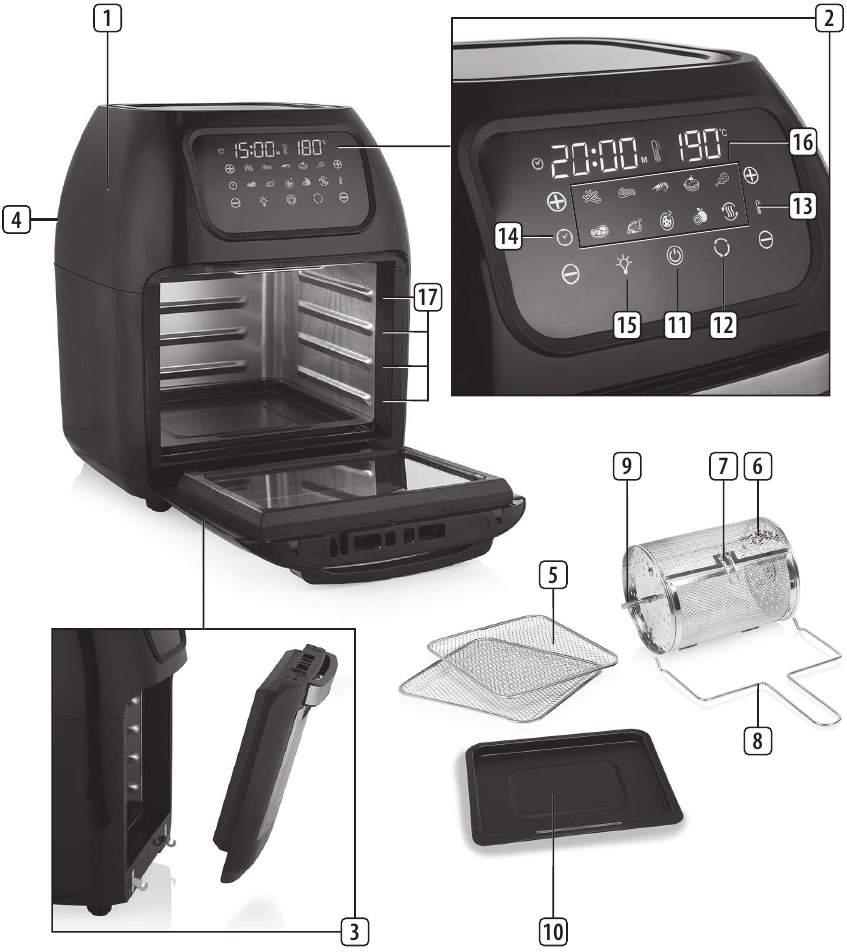Tristar PD-8897 - Oven Manual | ManualsLib