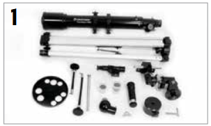 Celestron PowerSeeker 70EQ - Telescope Quick Setup Guide | ManualsLib