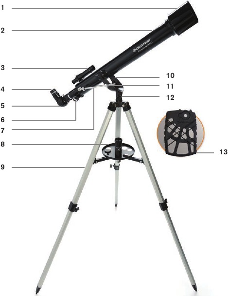 Celestron PowerSeeker 60AZ - Telescope Manual | ManualsLib