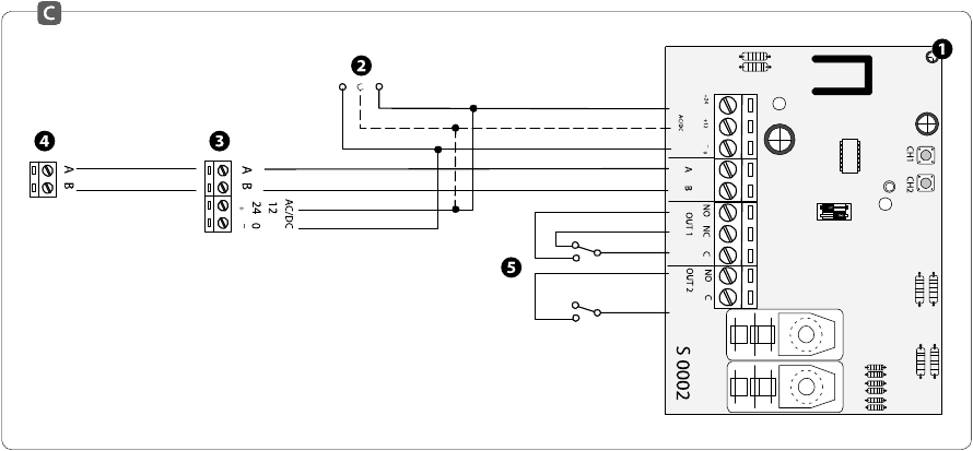 CAME S0002 - Keypad Selector-Switch Card Manual | ManualsLib