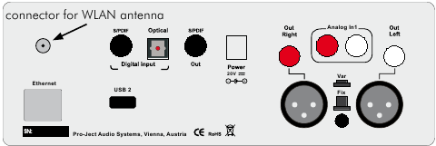 Pro-Ject Audio Systems Stream Box RS Manual | ManualsLib