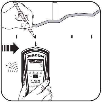 Zircon SuperScan M4 - Advanced Wall Scanner Manual | ManualsLib