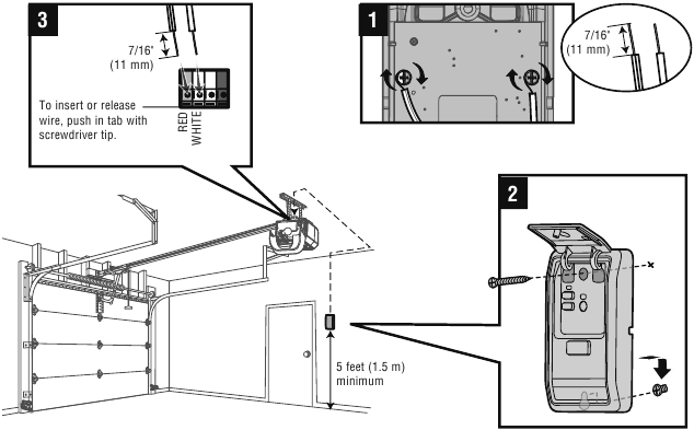 LiftMaster 882LMW - Multi-Function Control Panel SECURITY+ 2.0 Manual ...