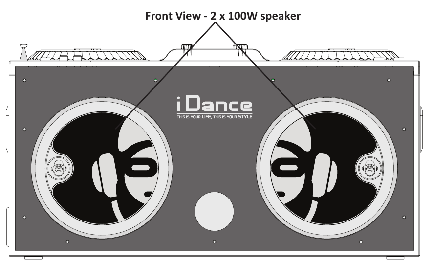 iDance Energy XD3 - Bluetooth Home Party Speaker Manual | ManualsLib