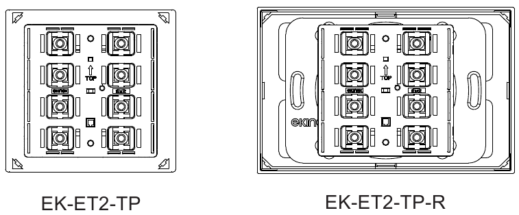 Ekinex EK-ET2-TP, EK-ET2-TP-P - Room Temperature Controller Manual ...