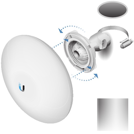 Ubiquiti NanoBeam ac NBE-5AC-16 Quick Start Guide | ManualsLib