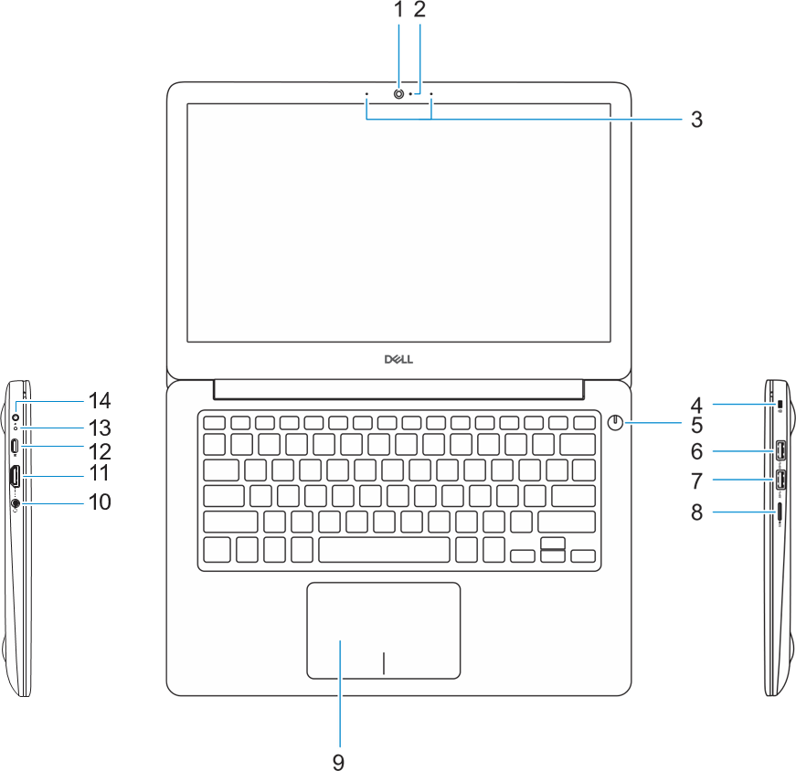 Dell Vostro 5370, P87G Quick Start Guide | ManualsLib